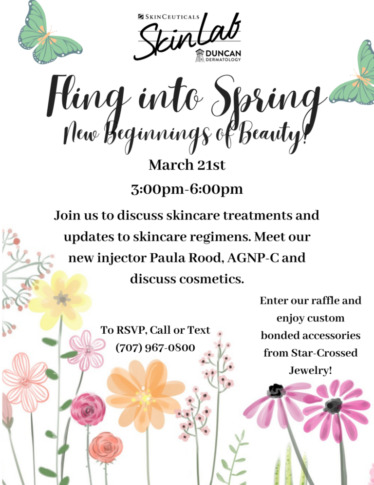 Fling into Spring Beauty Event @ SkinLab Napa Valley - Golden State ...